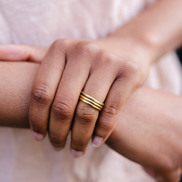 Gilded Ring Set – Better Way Designs