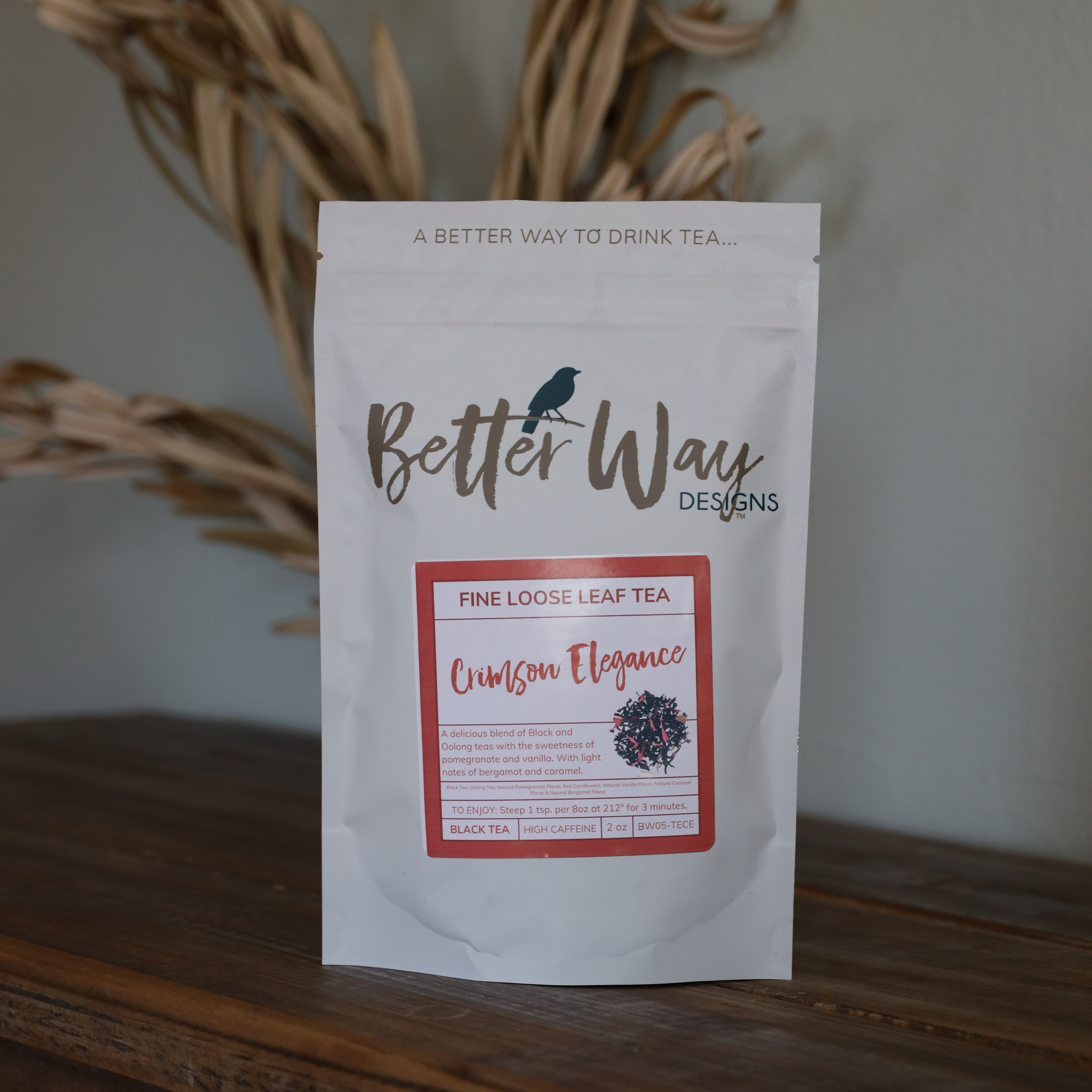 Crimson Elegance Tea – Better Way Designs