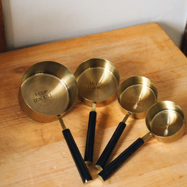 Gold & Black Measuring Cups – Better Way Designs